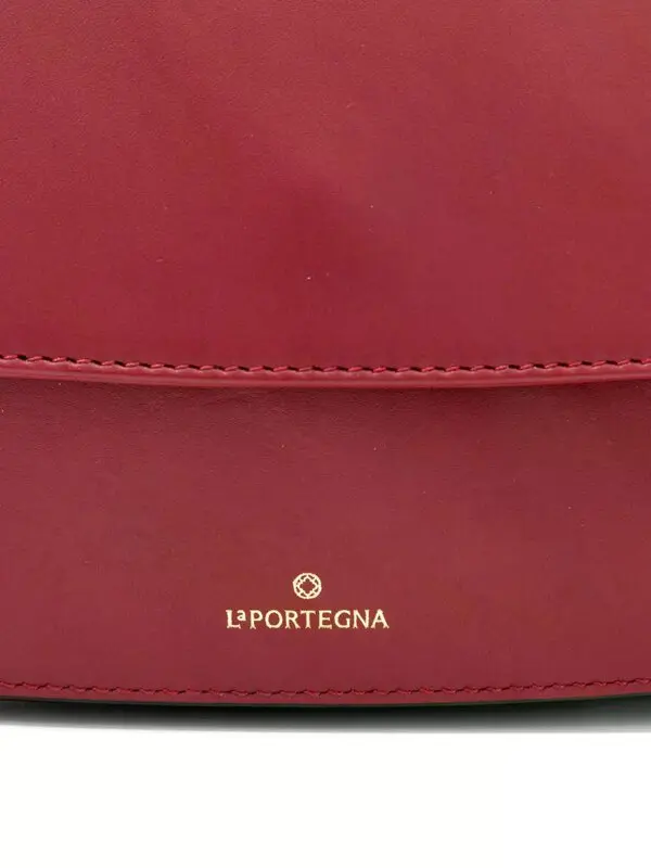 LA PORTEGNA Lucía Knotted Shoulder Bag