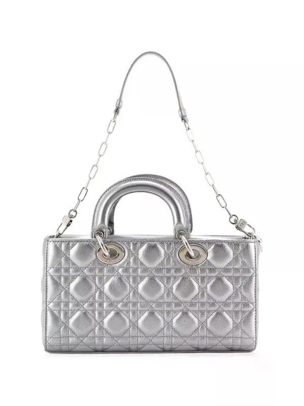 Dior Lady D-joy Bag Cannage Quilt Lambskin Medium Satchel