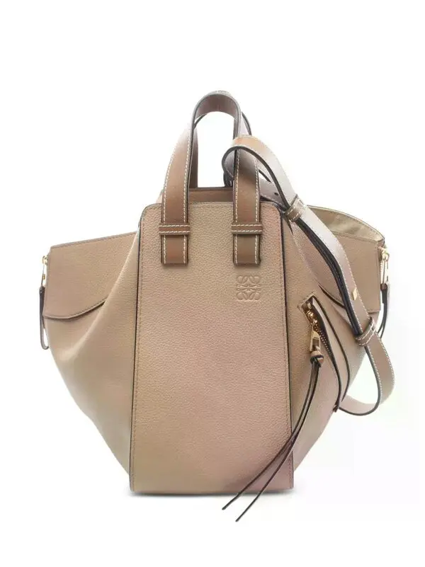 Loewe 2010s Small Hammock Tote Bag - Neutrals