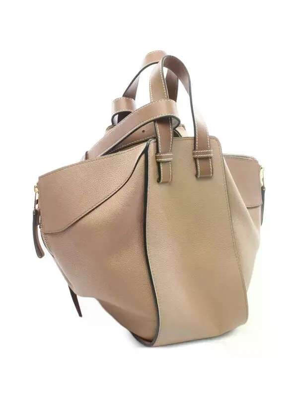 Loewe 2010s Small Hammock Tote Bag - Neutrals