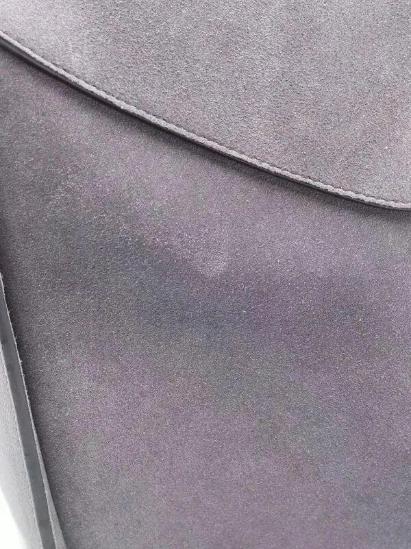 Loewe 2010s Small Hammock Suede Tote Bag - Grey