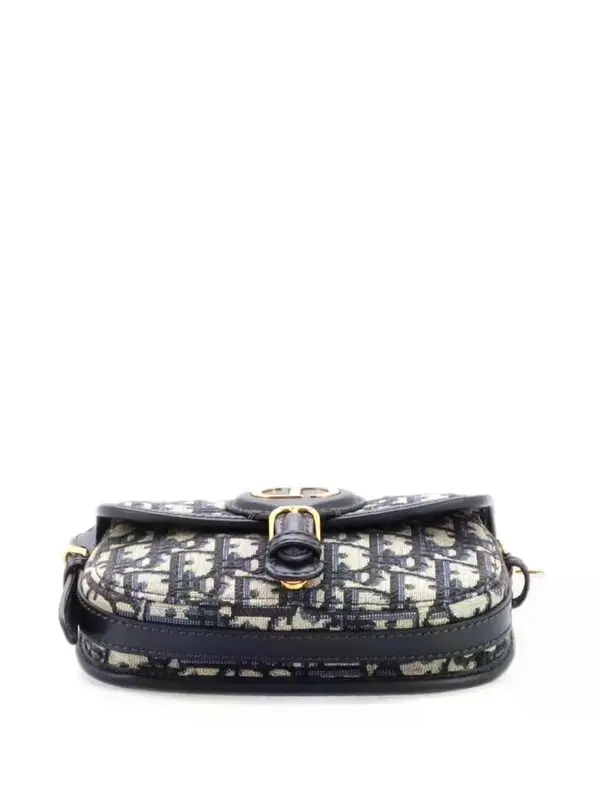 Dior Bobby Flap Bag Oblique Canvas East West Shoulder Bag
