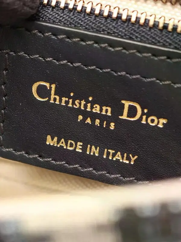 Dior 2010-2026 Oblique Canvas Saddle Bag Shoulder Bag