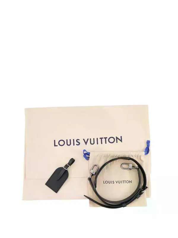 LOUIS VUITTON 2021-2026 Monogram Eclipse Sac Plat Satchel