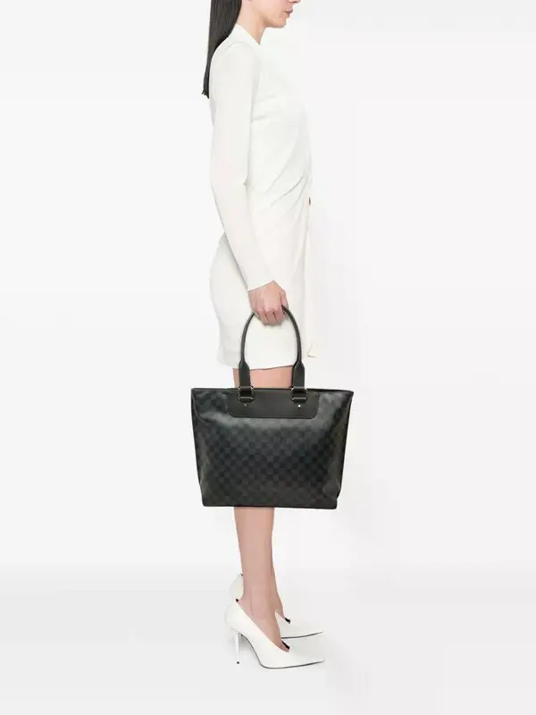 LOUIS VUITTON 2017 Damier Cobalt Cabas Voyage Tote Bag