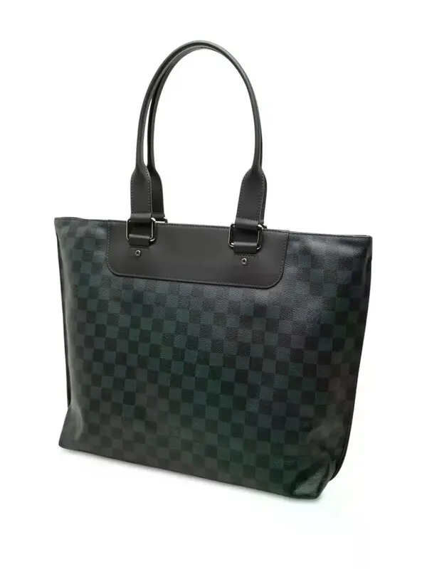 LOUIS VUITTON 2017 Damier Cobalt Cabas Voyage Tote Bag