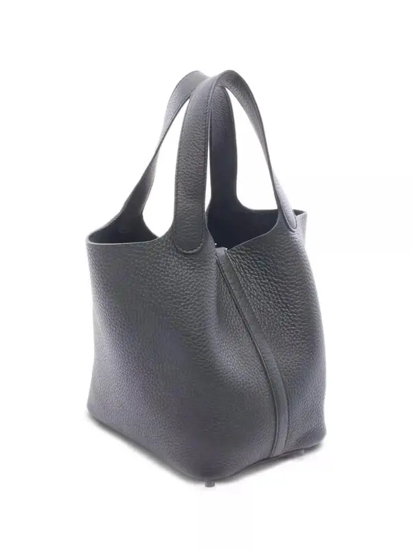 Hermès Pm Picotin Lock Tote Bag - Black