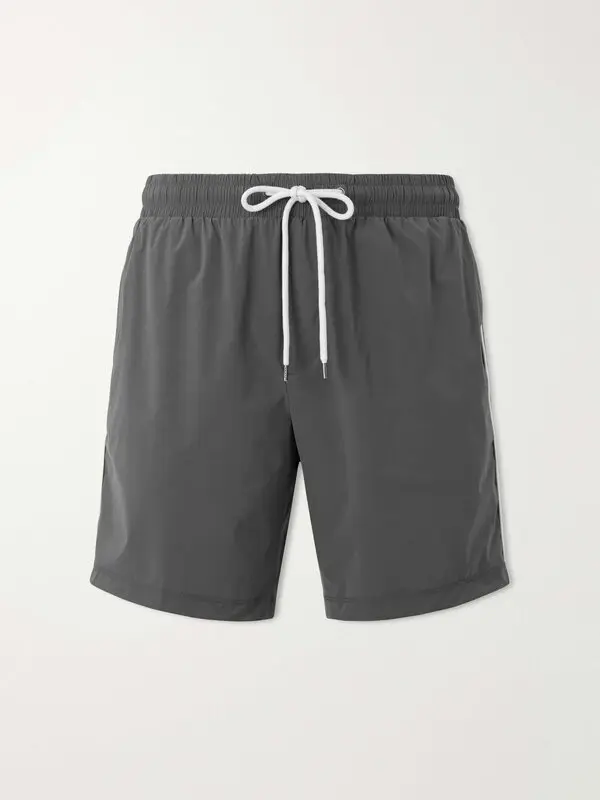 JAMES PERSE Straight-leg Mid-length Swim Shorts