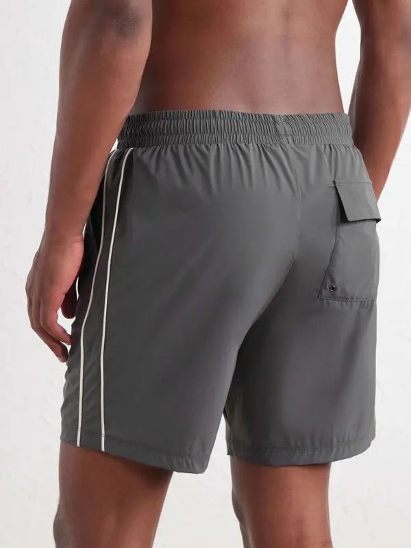 JAMES PERSE Straight-leg Mid-length Swim Shorts