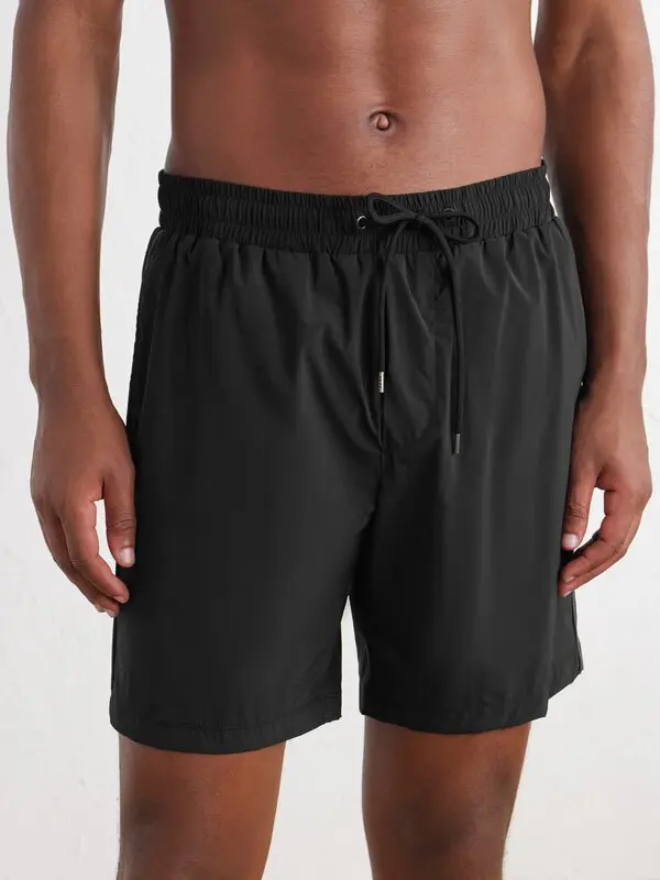 JAMES PERSE Straight-leg Mid-length Swim Shorts