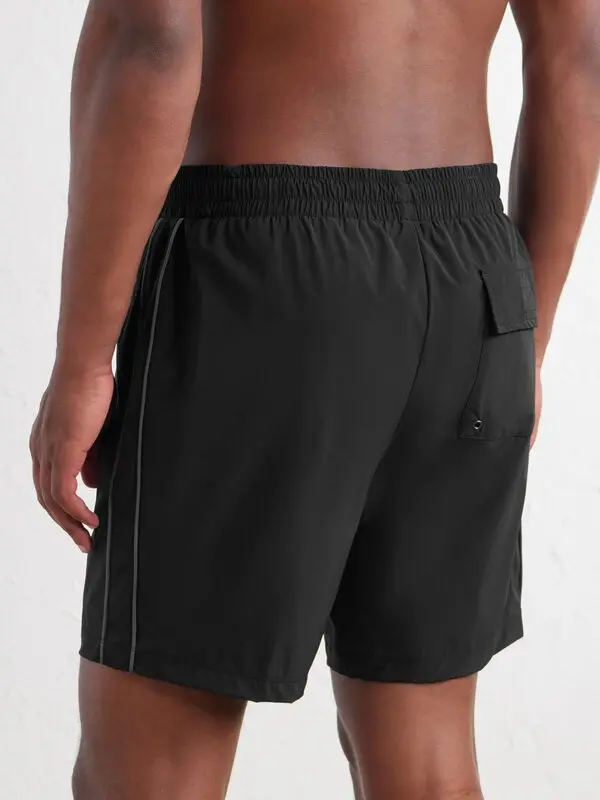 JAMES PERSE Straight-leg Mid-length Swim Shorts