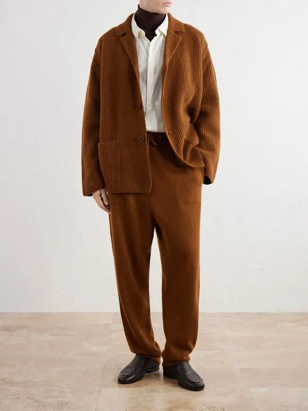 CASEY CASEY Zwag Tapered Wool Sweatpants