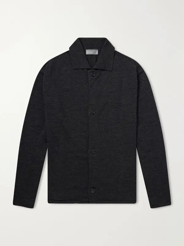 MARGARET HOWELL Merino Wool Cardigan