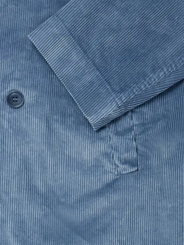 CASEY CASEY Double-breasted Cotton-corduroy Blazer