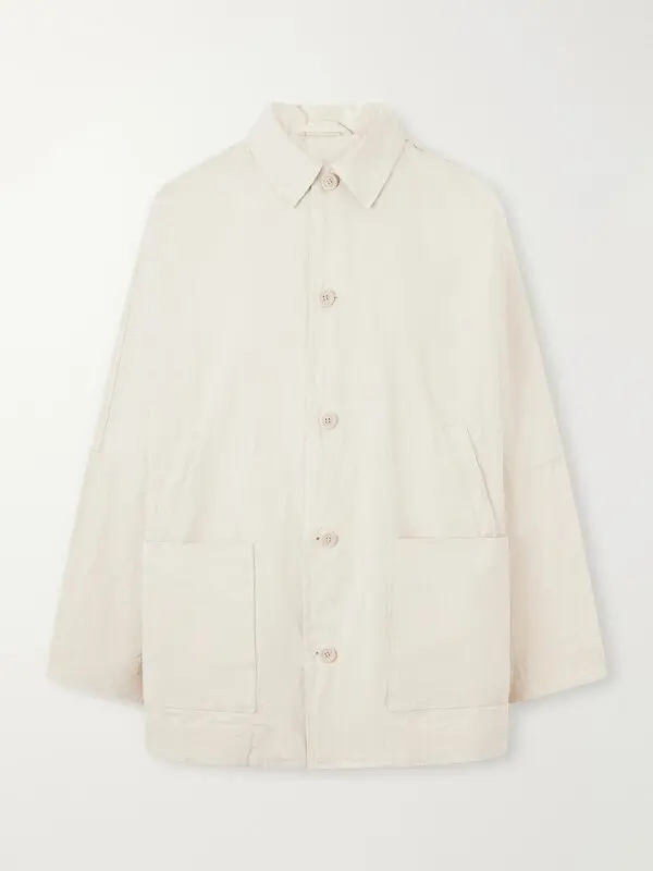CASEY CASEY Weiping Crinkled-cotton Jacket