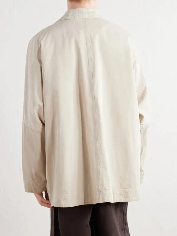 CASEY CASEY Weiping Crinkled-cotton Jacket