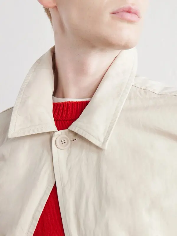 CASEY CASEY Weiping Crinkled-cotton Jacket