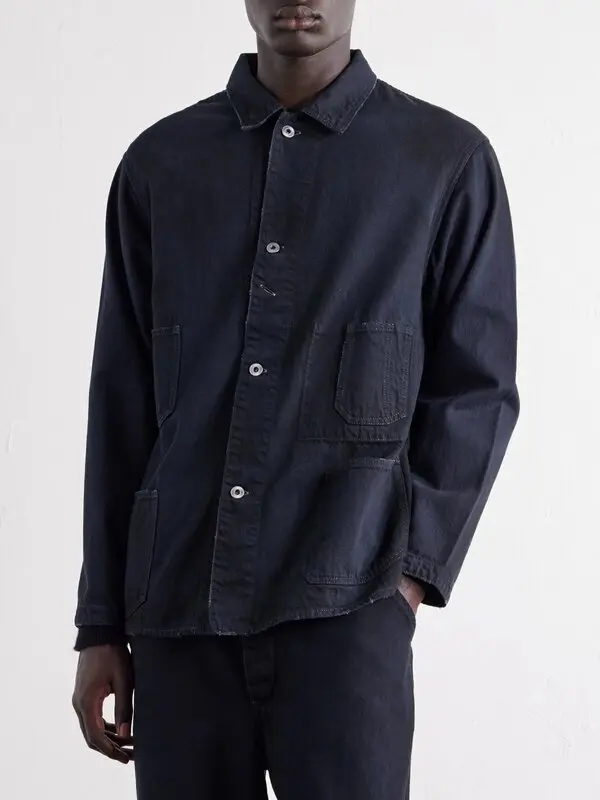 A.PRESSE Denim Jacket - Blue