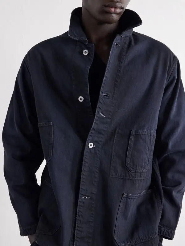 A.PRESSE Denim Jacket - Blue