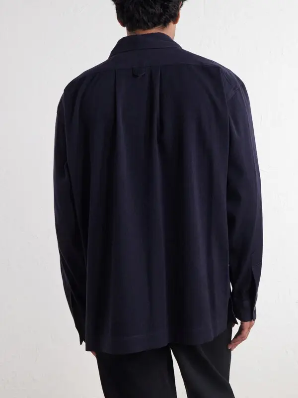 MARGARET HOWELL Brushed Wool-twill Shirt