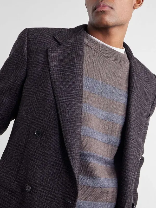 S.N.S. HERNING Given Striped Wool Sweater