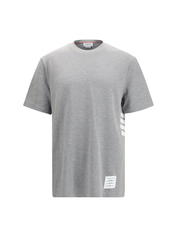 Thom Browne Cotton T-shirt - Gray