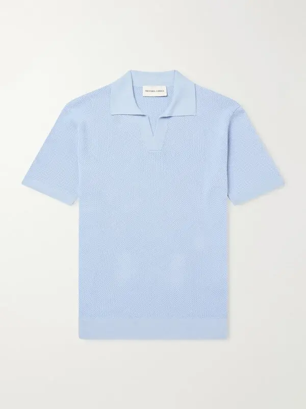 Frescobol Carioca Rino Cotton Polo Shirt