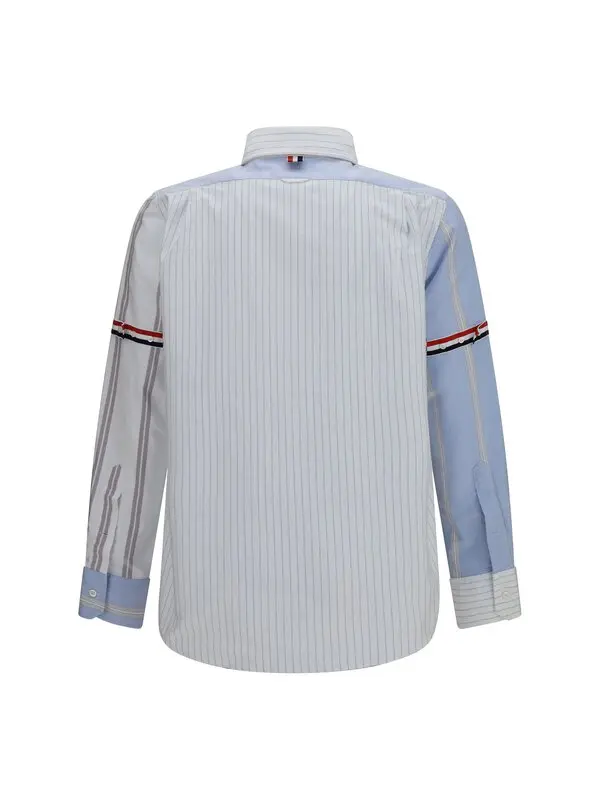 Thom Browne Funmix Striped Oxford Shirt