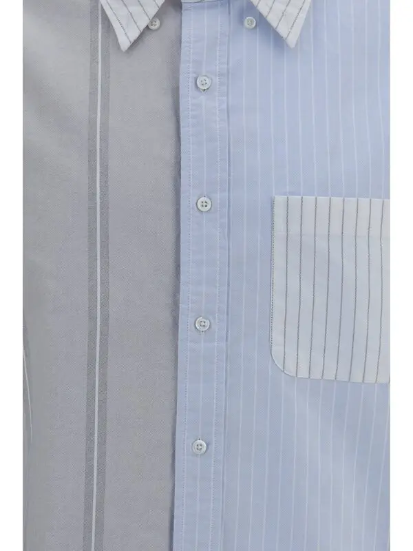 Thom Browne Funmix Striped Oxford Shirt
