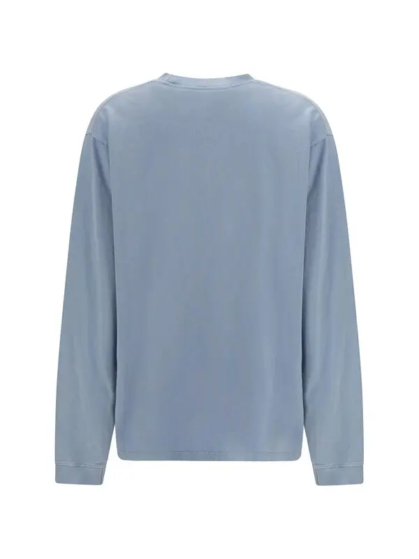 Alexander Wang Long-sleeve Logo T-shirt - Blue
