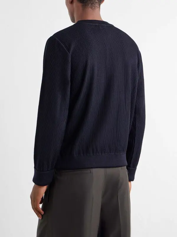 S.N.S. HERNING Stamina Ribbed Wool Sweater