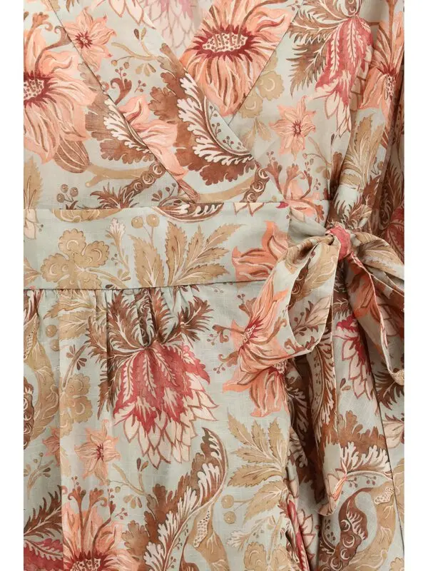 Zimmermann Daylight Wrap Mini Dress