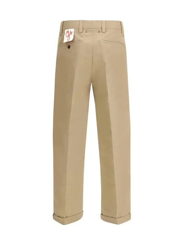 GOLDEN GOOSE Chino Pants - Cream