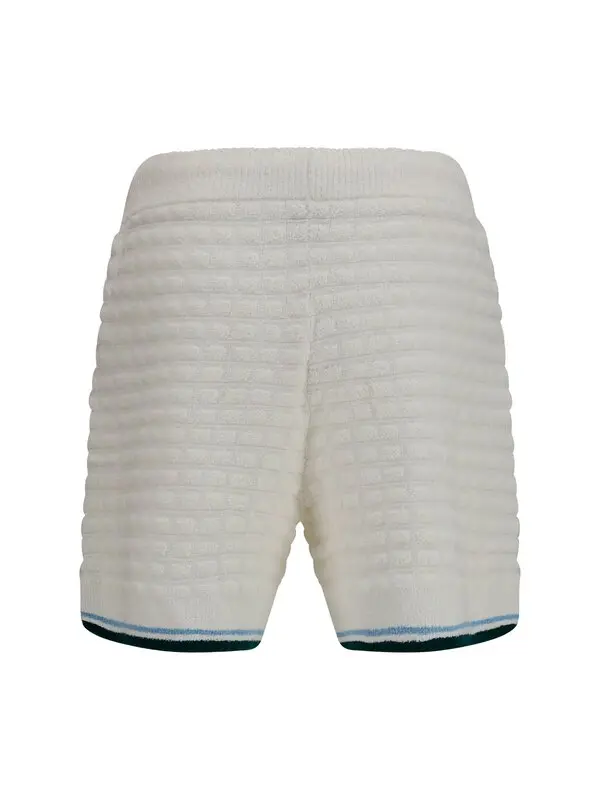 Casablanca Bouclé Tennis Shorts