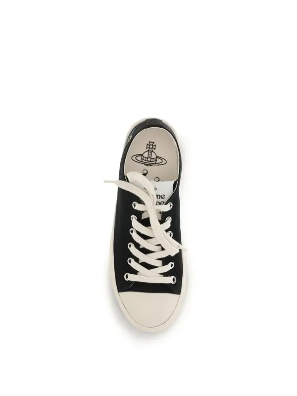VIVIENNE WESTWOOD Plimsoll Sneakers - Black