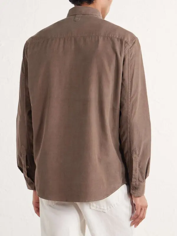 Canali Cotton-corduroy Shirt