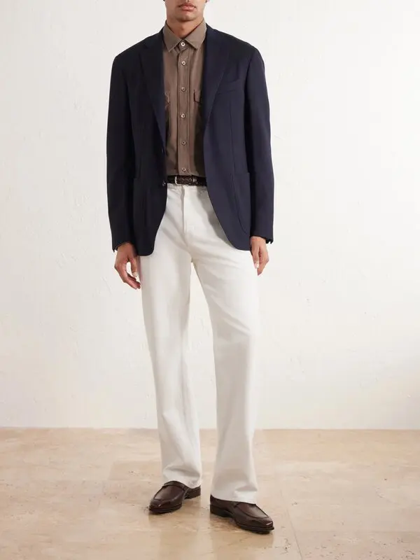 Canali Cotton-corduroy Shirt