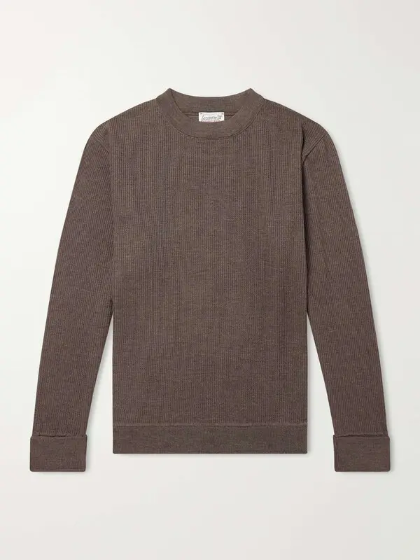 S.N.S. HERNING Stamina Virgin Wool Sweater