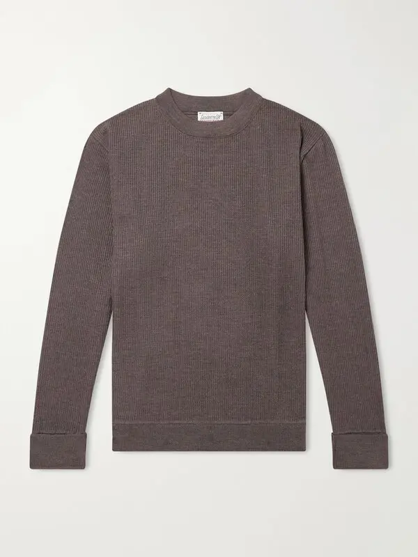 S.N.S. HERNING Stamina Virgin Wool Sweater