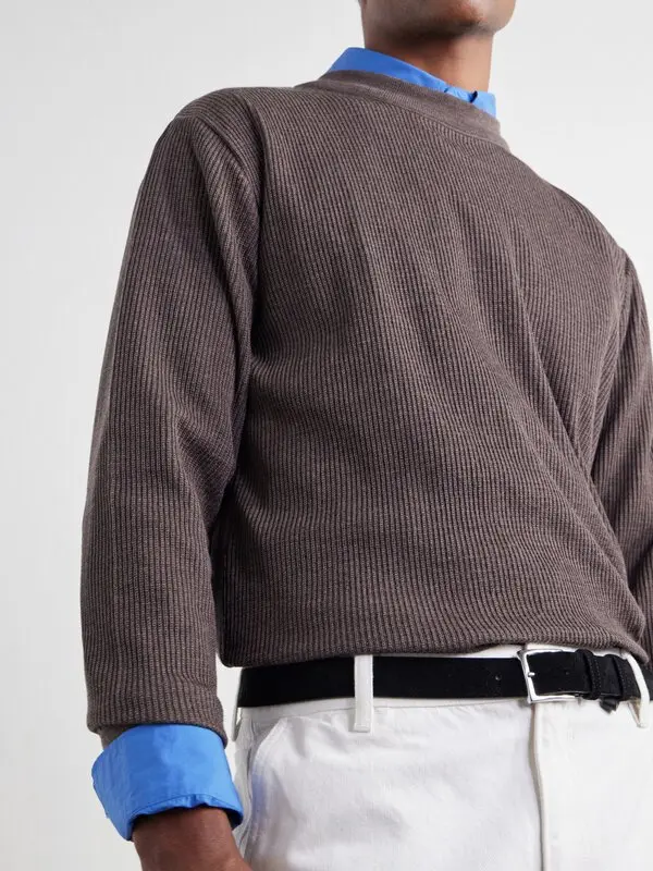 S.N.S. HERNING Stamina Virgin Wool Sweater