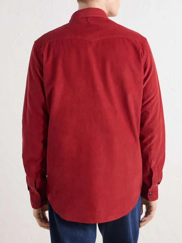 Canali Cotton-corduroy Shirt