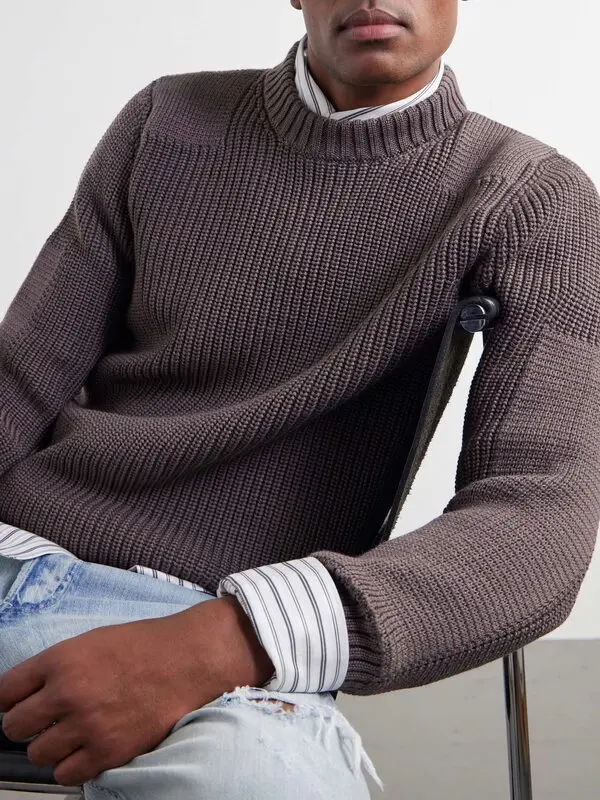 S.N.S. HERNING Robust Wool Sweater