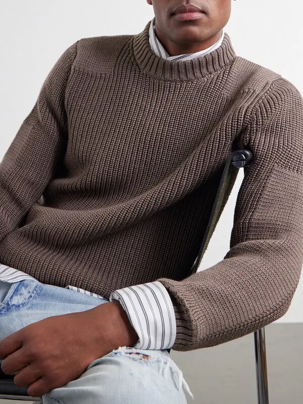 S.N.S. HERNING Robust Wool Sweater