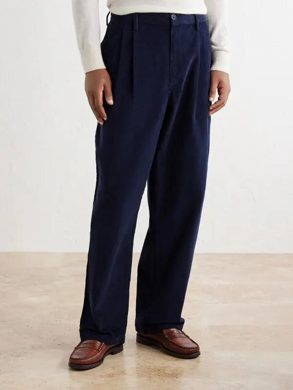 KARDO Antonio Straight-leg Cotton-corduroy Suit Trousers