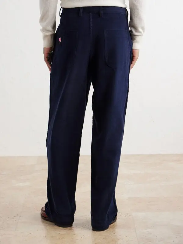 KARDO Antonio Straight-leg Cotton-corduroy Suit Trousers