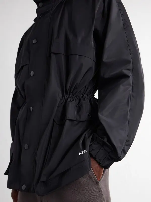 A.p.c. Valery Logo-printed Shell Jacket