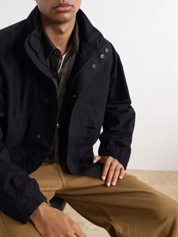 MARGARET HOWELL Mhl. Cotton-poplin Track Jacket
