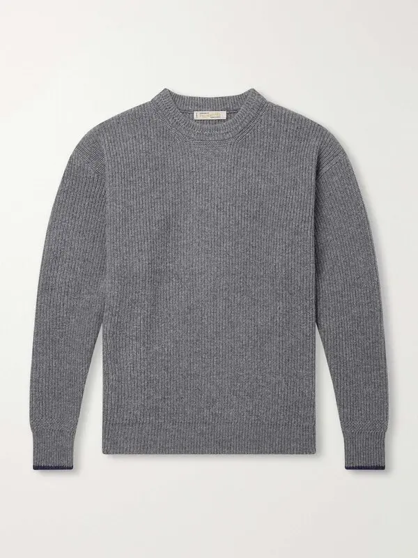 FRIZMWORKS Ribbed Wool-blend Sweater