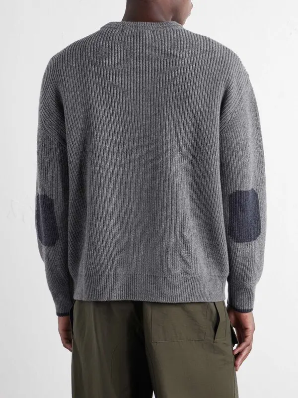 FRIZMWORKS Ribbed Wool-blend Sweater