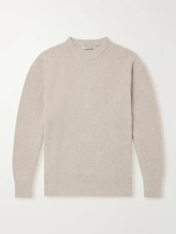 FRIZMWORKS Ribbed Wool-blend Sweater